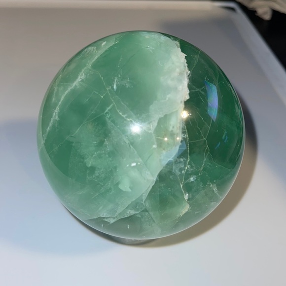 Accents | Fluorite Tiffany Blue Sphere Amazing | Poshmark
